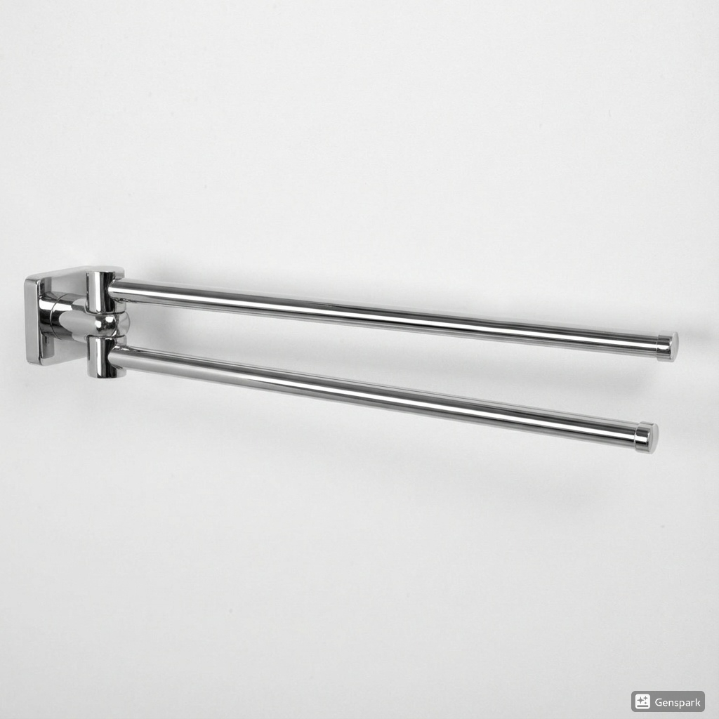 Держатель для полотенец WasserKRAFT K-3931, хром, поворотный