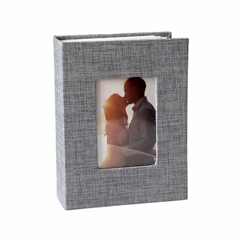 Мини-фотоальбом 4 6 для годовщины, Серый - 6 дюймов 100
