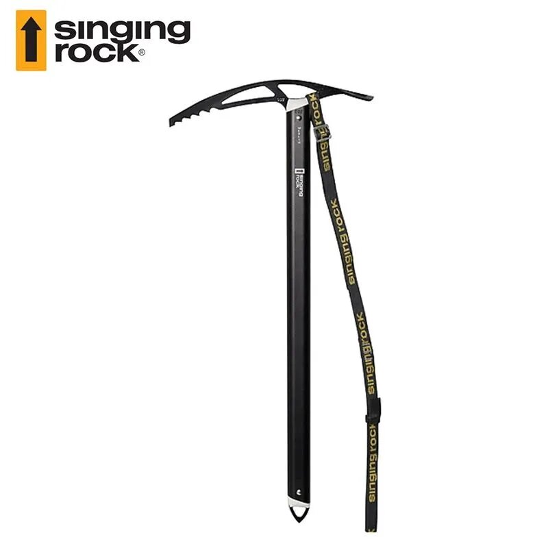 Ледоруб Singing Rock Matrix, 65 см, для ледолазания, алюминиевый сплав, сталь, черный