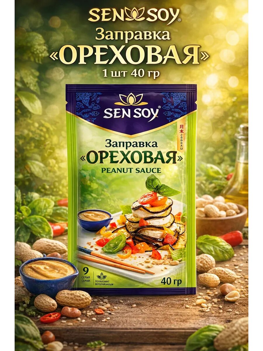 Заправка ореховая 1 шт 40 гр