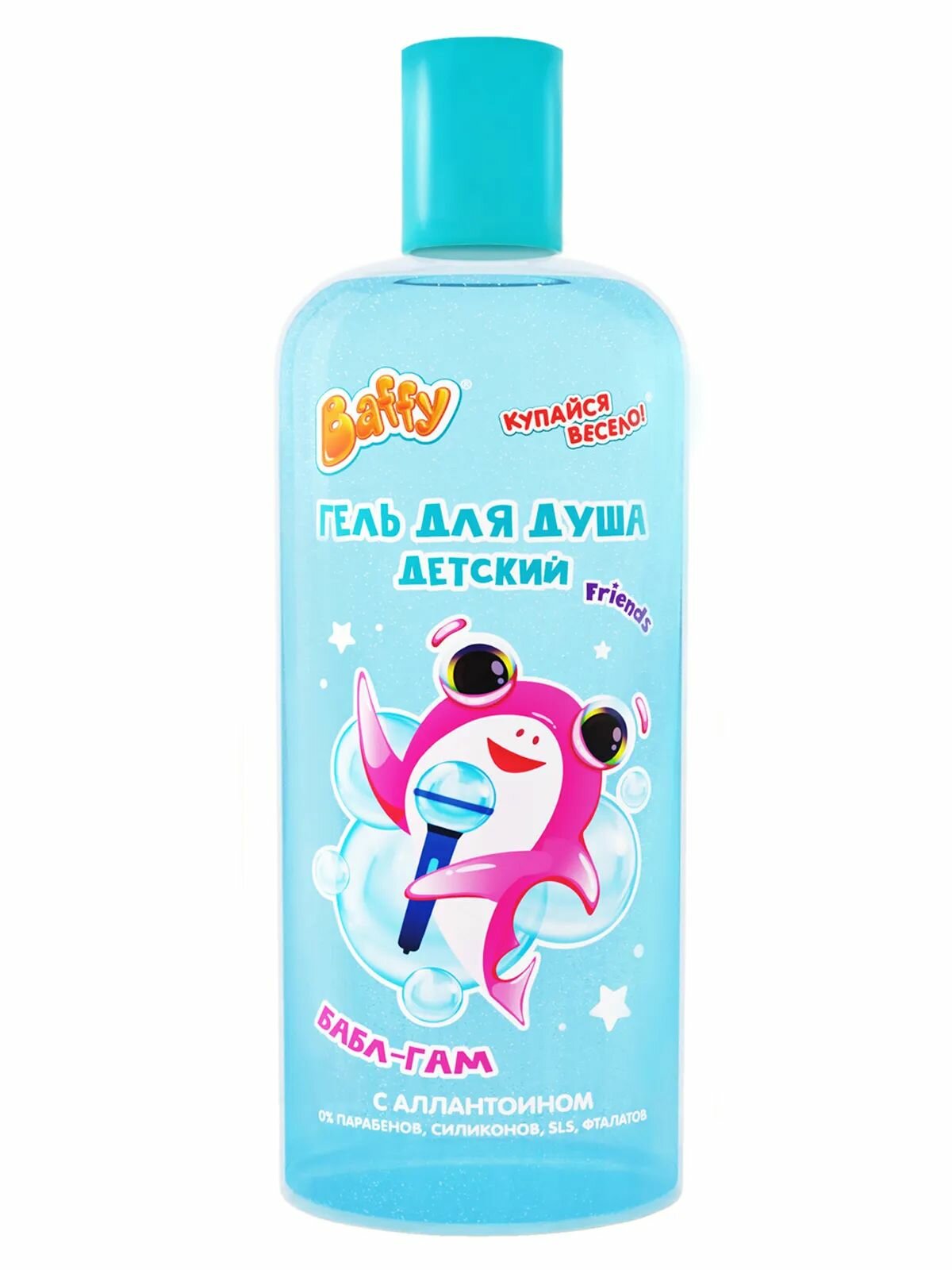 BAFFY Детский гель для душа, 250 мл, Бабл-гам