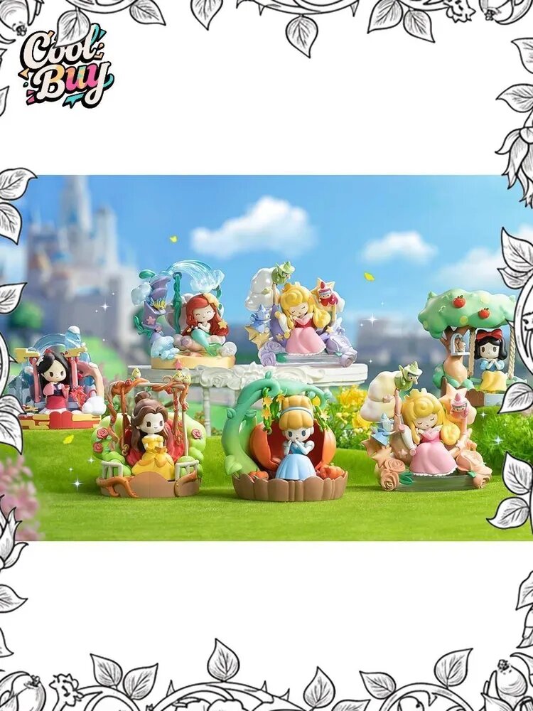 Фигурка 52TOYS Princess Цветочные качели Спящая красавица из ПВХ, пенопласта и пластика 1 шт — фото 1
