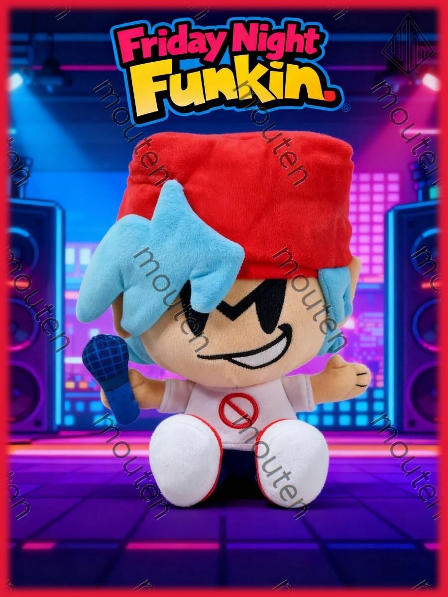 FNF Nene Pico Darnell Plush Плюшевая Кукла Friday Night Funkin