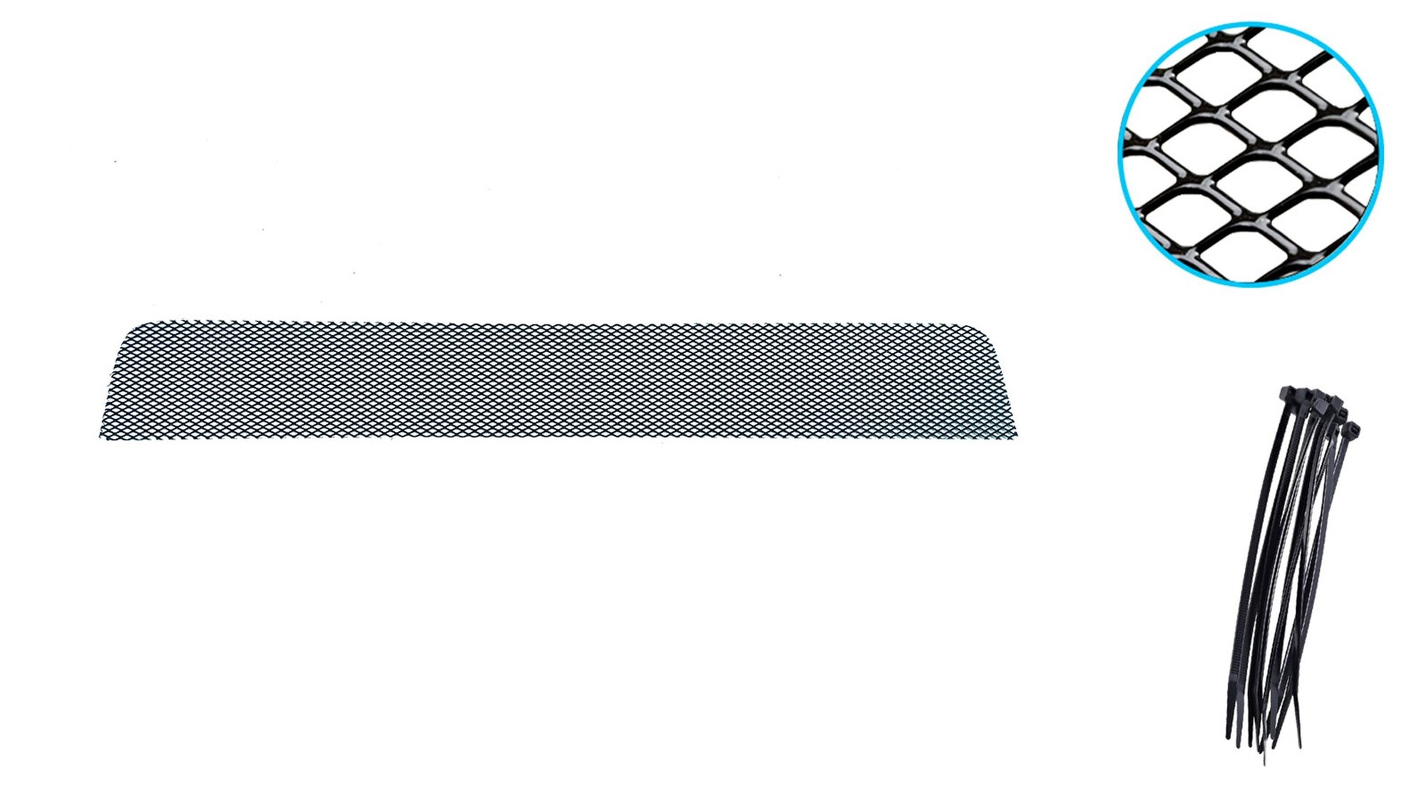 Защитная сетка радиатора для CHEVROLET EPICA 2006-2012, низ, 1шт