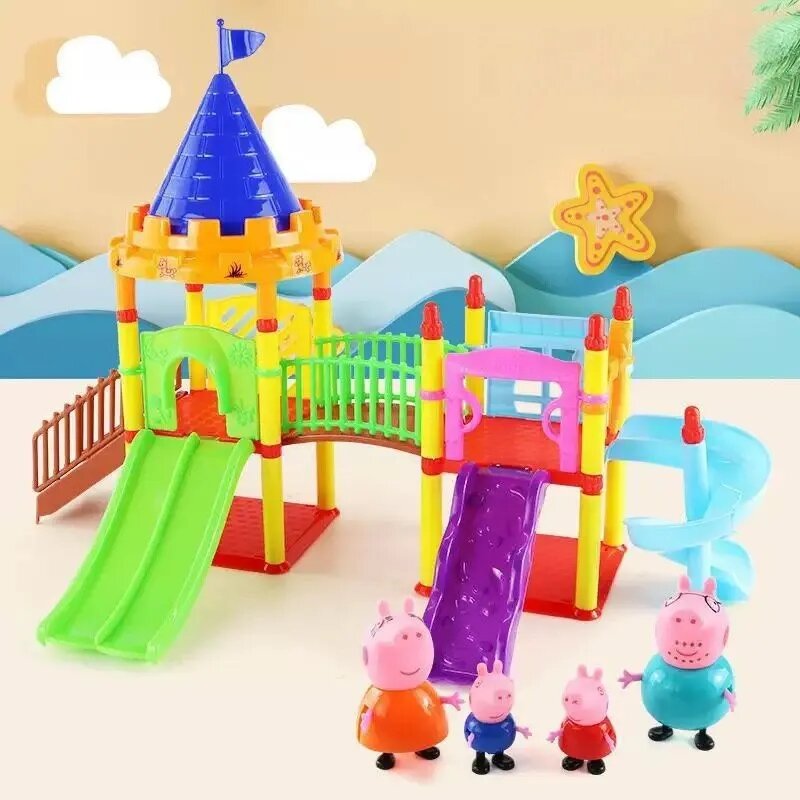 Peppa Pig Детские игрушки Peppa Pig Simulation House 4 Character Gift Set
