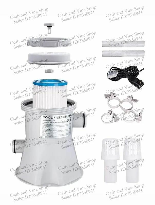 Насос с фильтром для бассейна, Электрический циркуляционный очиститель для бассейна