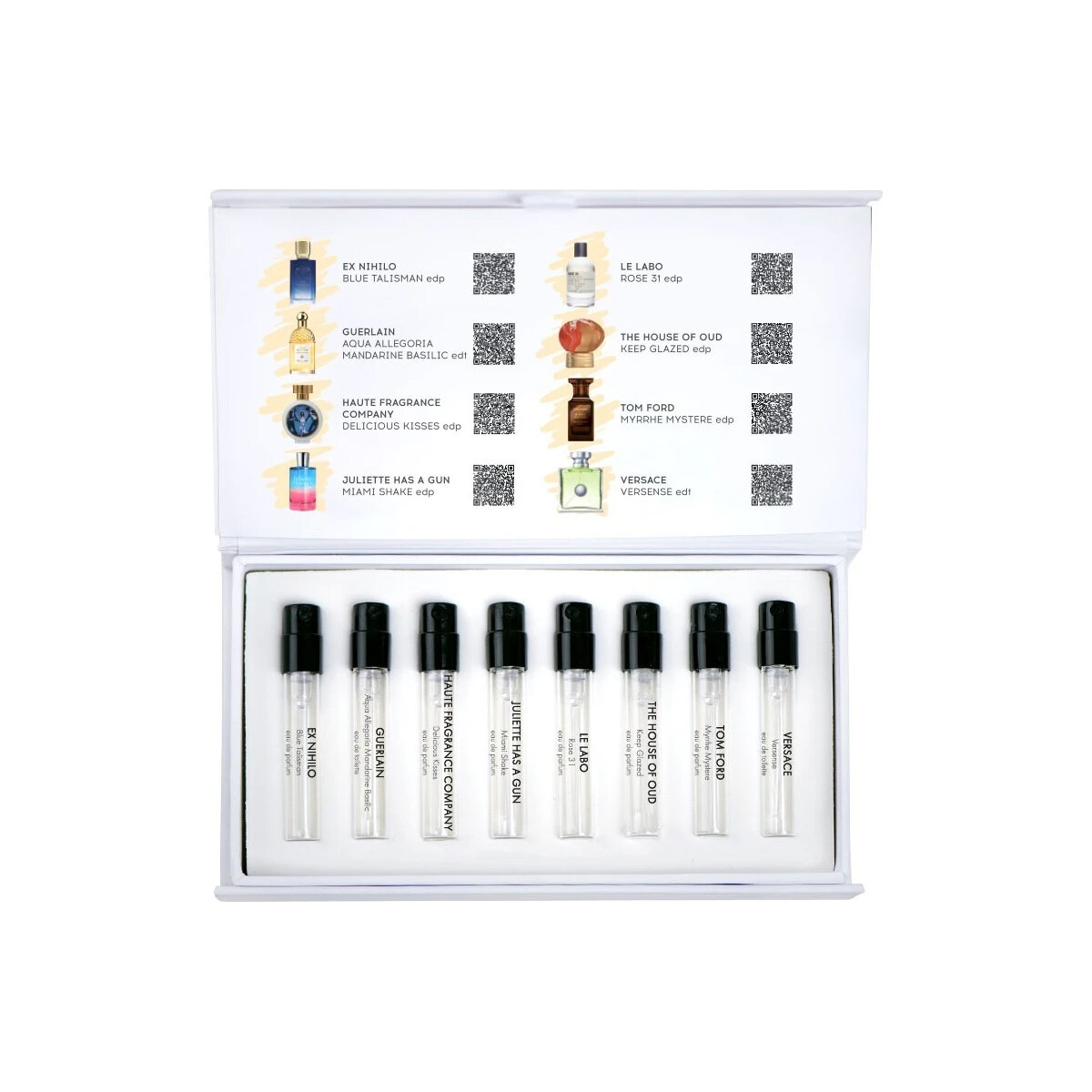 Набор парфюмов NEDO VOLNAYA Aroma Box "La Dolce Vita", 8 флаконов, 1.5 мл