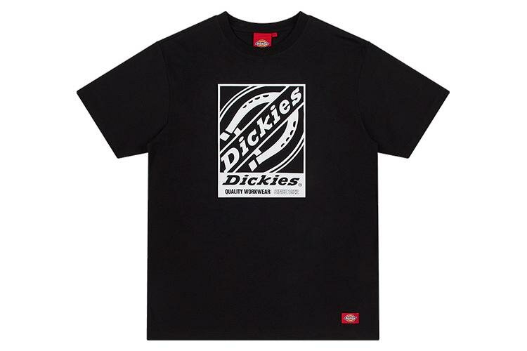 Футболка мужская повседневная классическая Dickies 9723763 SS21, черная L EU