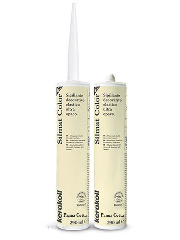 Герметик Kerakoll SILMAT COLOR Цвет Panna Cotta (ультра матовый) 290 мл.