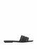 Босоножки Armani Exchange Logo-print sandals, размер 41, black/black