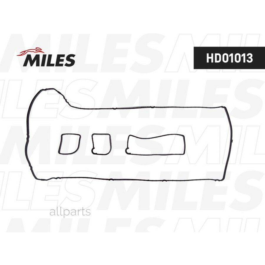 MILES HD01013 Прокладка клапанной крышки FORD FOCUS/MONDEO 1.8-2.0 16V DURATEC 00-