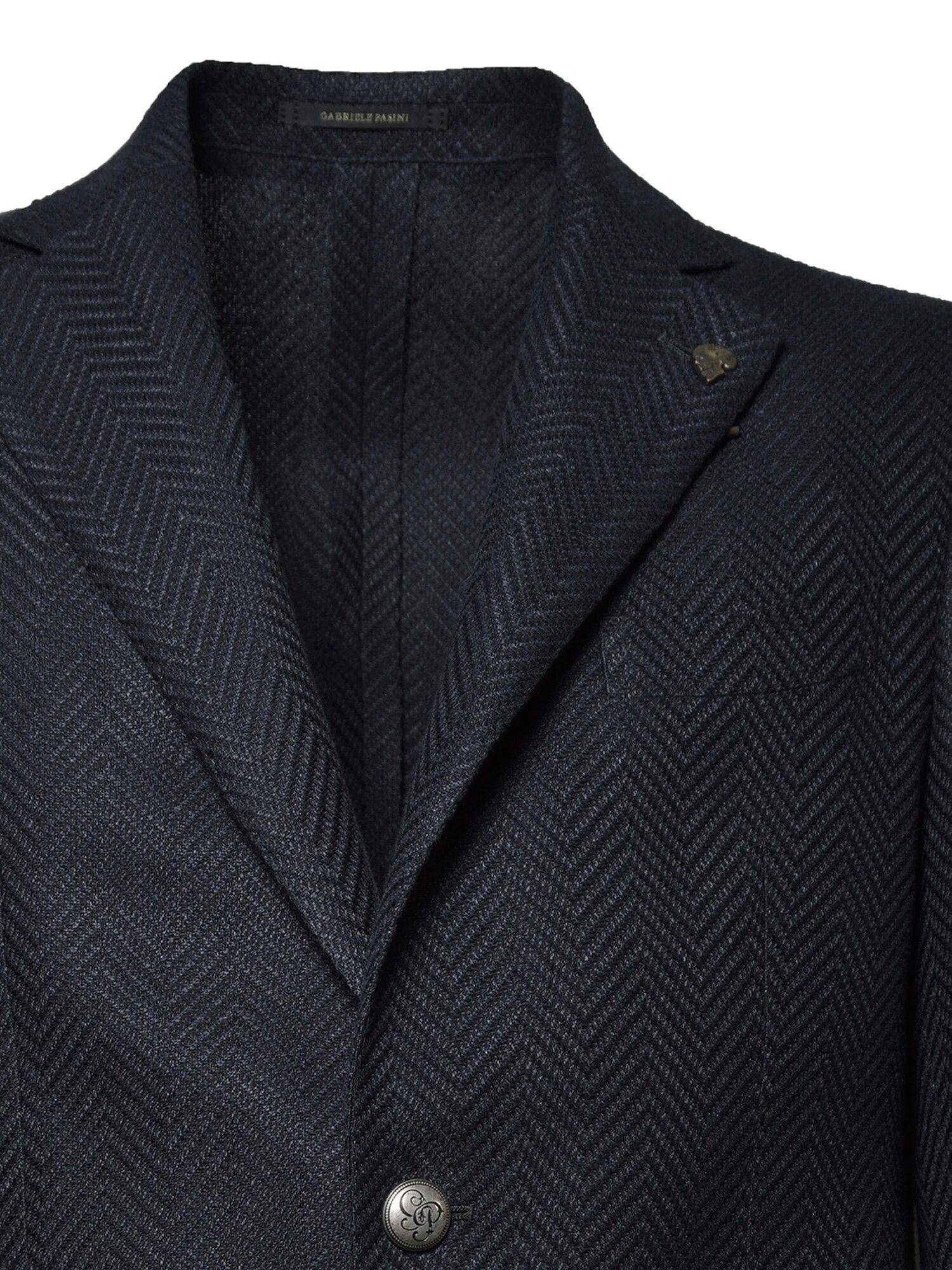 Пиджак Gabriele Pasini Herringbone-patterned blazer, размер 50 — фото 1