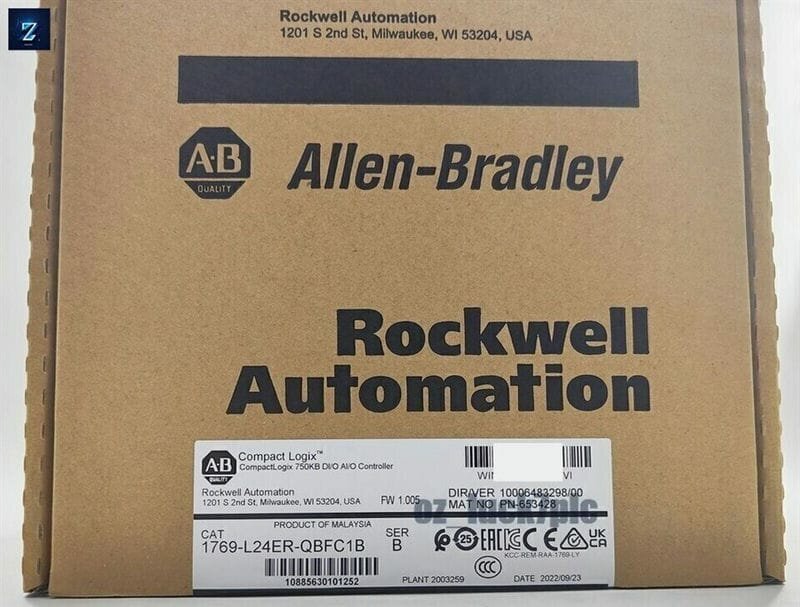 Модуль Allen-Bradley 1769-L24ER-QBFC1B