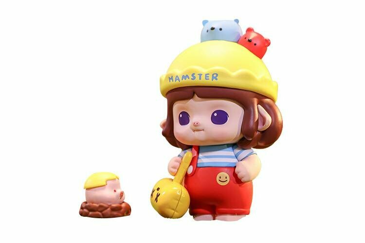 Коллекционные мини-фигурки унисекс POP MART MINICO My Toy Party Collection, Confirmed-Crazy Rat Killer (Open)