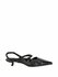 Туфли JVAM Twisted-strap pointed-toe pumps, размер 37, черный