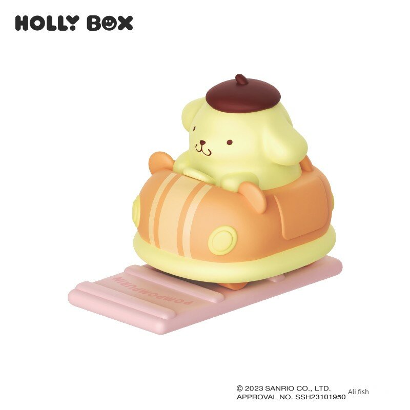 Настольные украшения HOLLYBOX Sanrio Family Garden Party: фигурки Куроми, Хелло Китти и собаки Пача Пудинг Дог