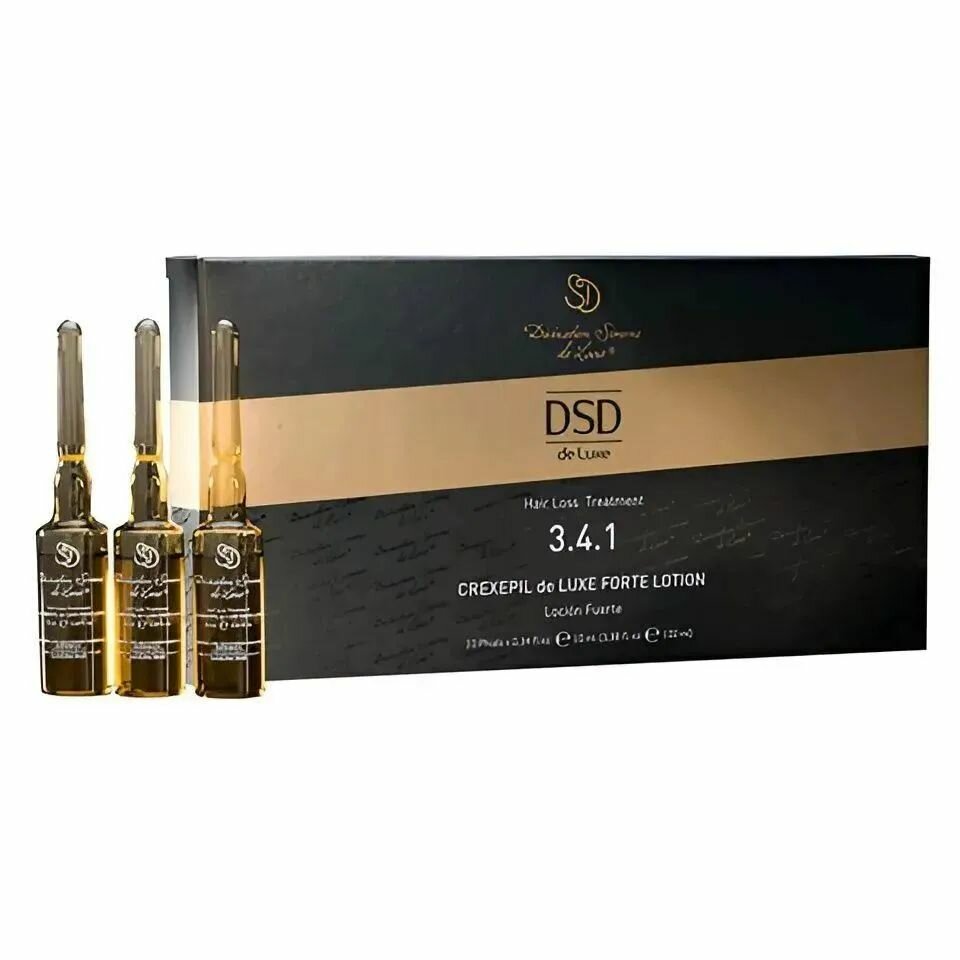 DsD de Luxe - 3.4.1 Dixidox De Luxe Crexepil Forte Lotion Ампулы от выпадения волос 10х10 мл