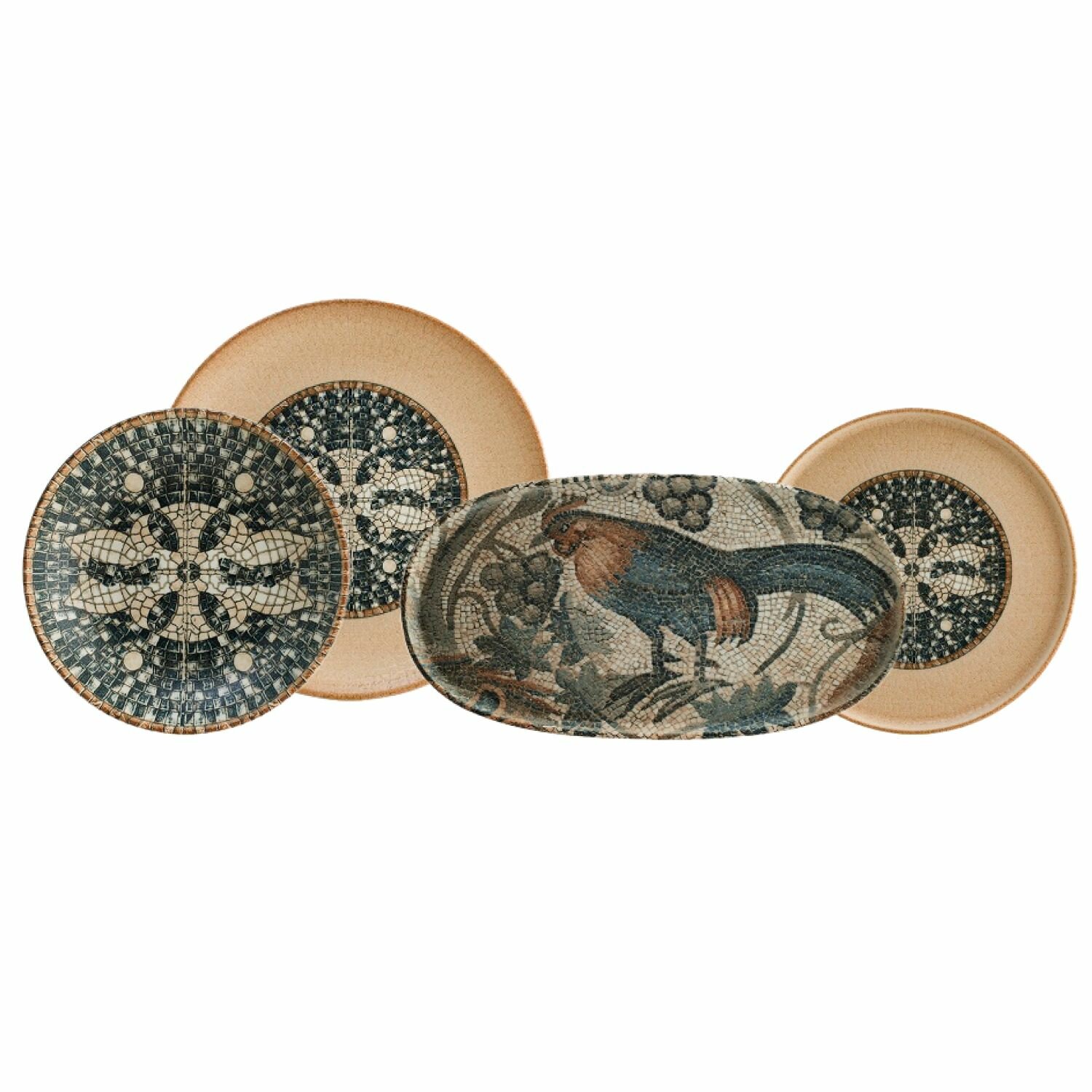 Столовый сервиз Bonna Mesopotamia Mosaic Wood premium porcelain dinner set BON64423