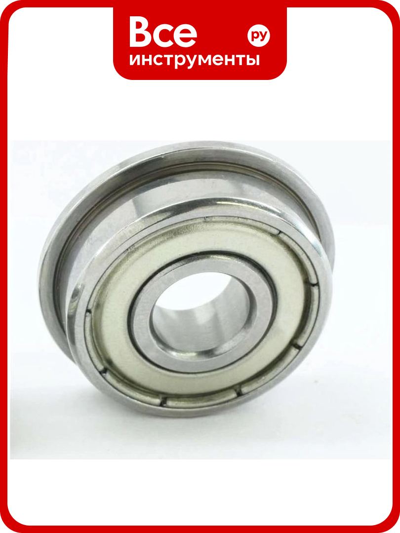 Подшипник DINROLL F689-2Z 6000000014674 шариковый радиальный с фланцем наружного кольца, закрытый стальной уплотнитель