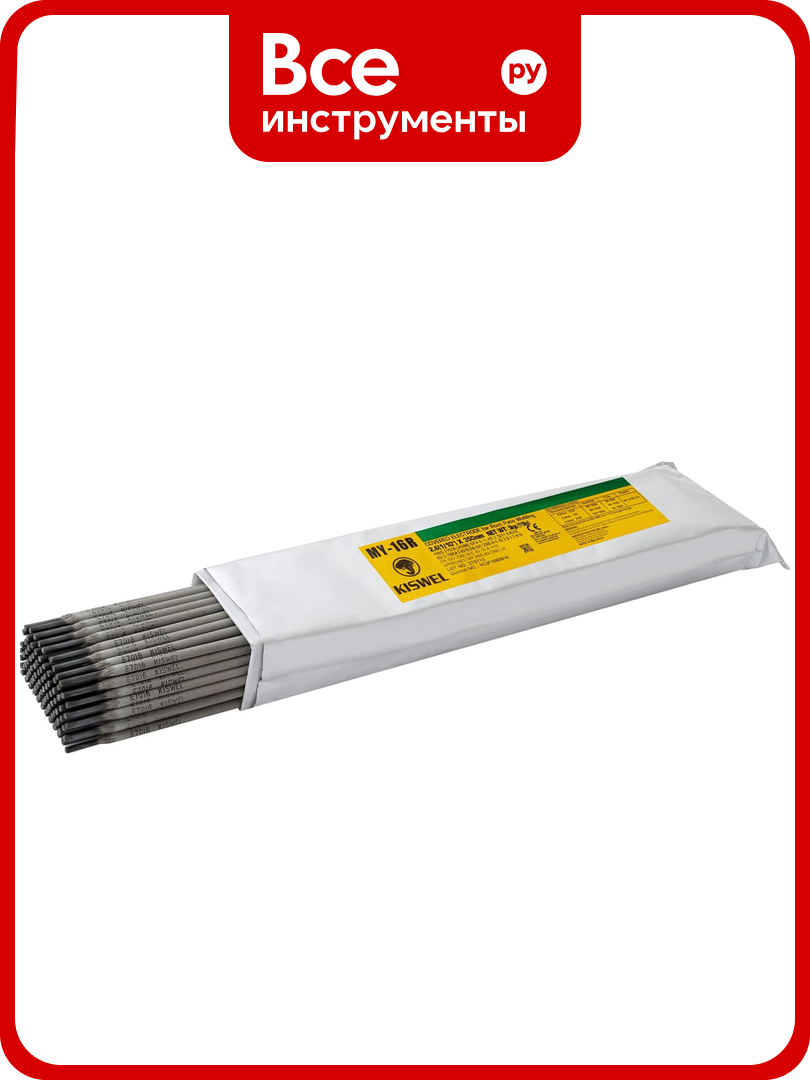 Электроды сварочные KISWEL MY-16R 2.6 мм, 5 кг KISWEL К017735