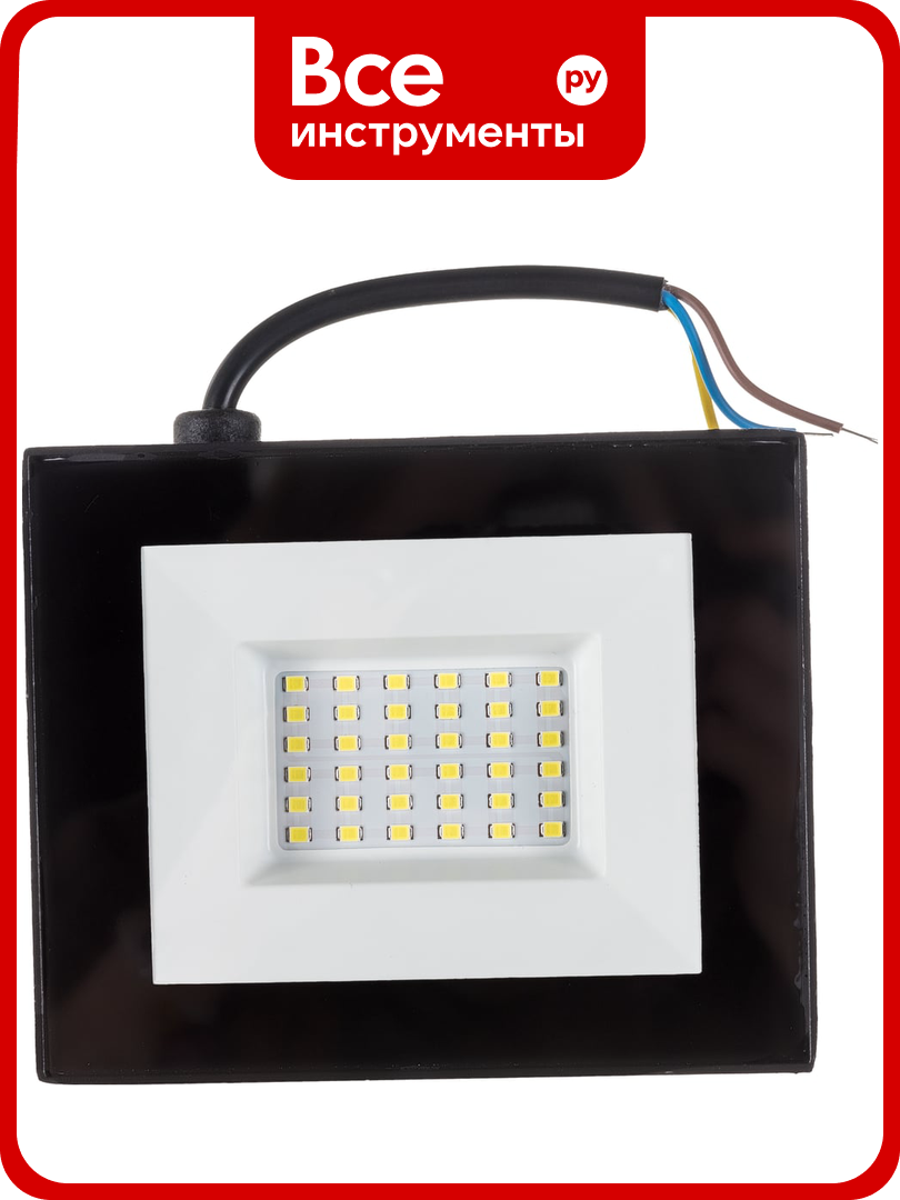Светодиодный прожектор Gigant 30W 6400К 220V GLS-30