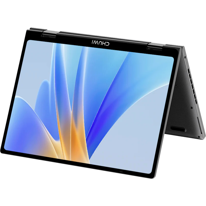 Ноутбук CHUWI MiniBook X touch, 10,5' (1920x1200), Intel N150, 16 ГБ DDR5, 512 ГБ M.2 SSD PCIe, Windows 11 Pro, серый