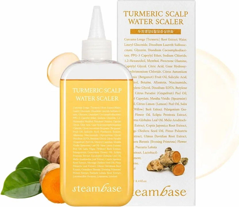 Steambase Пилинг для кожи головы с куркумой Turmeric Scalp Water Scaler 30ml