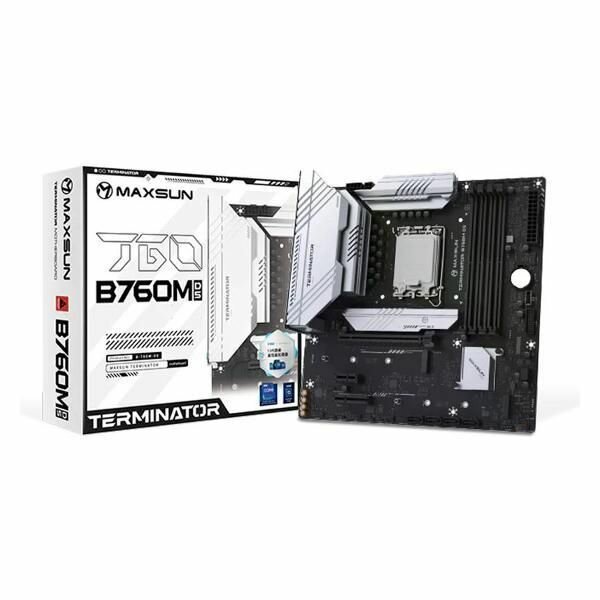 Материнская плата MAXSUN MS-Terminator B760M D5 WIFI6E