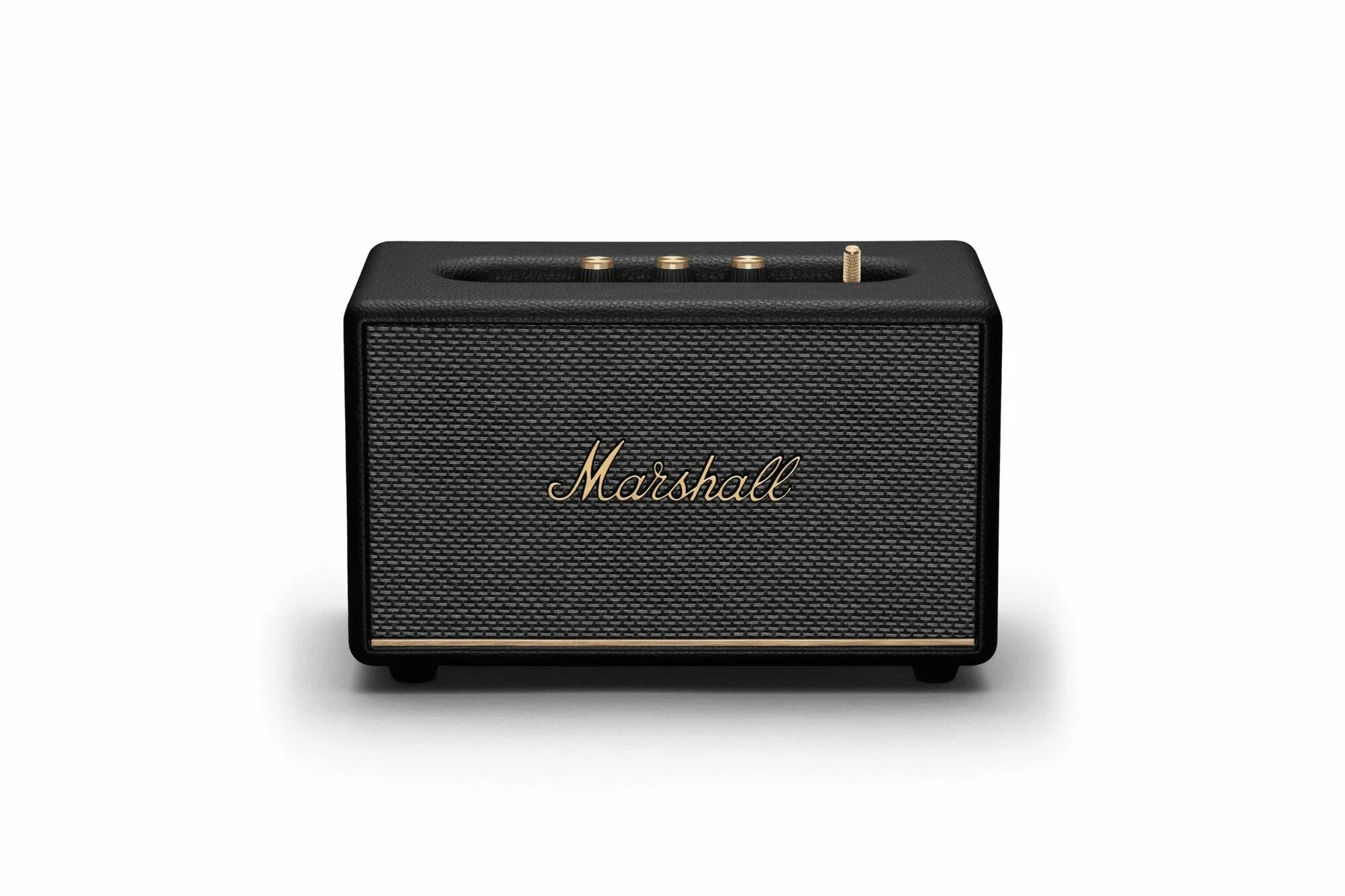 Bluetooth-колонка Marshall Acton 3, винтажная, с питанием от сети, евроверсия для гостиной，Черный