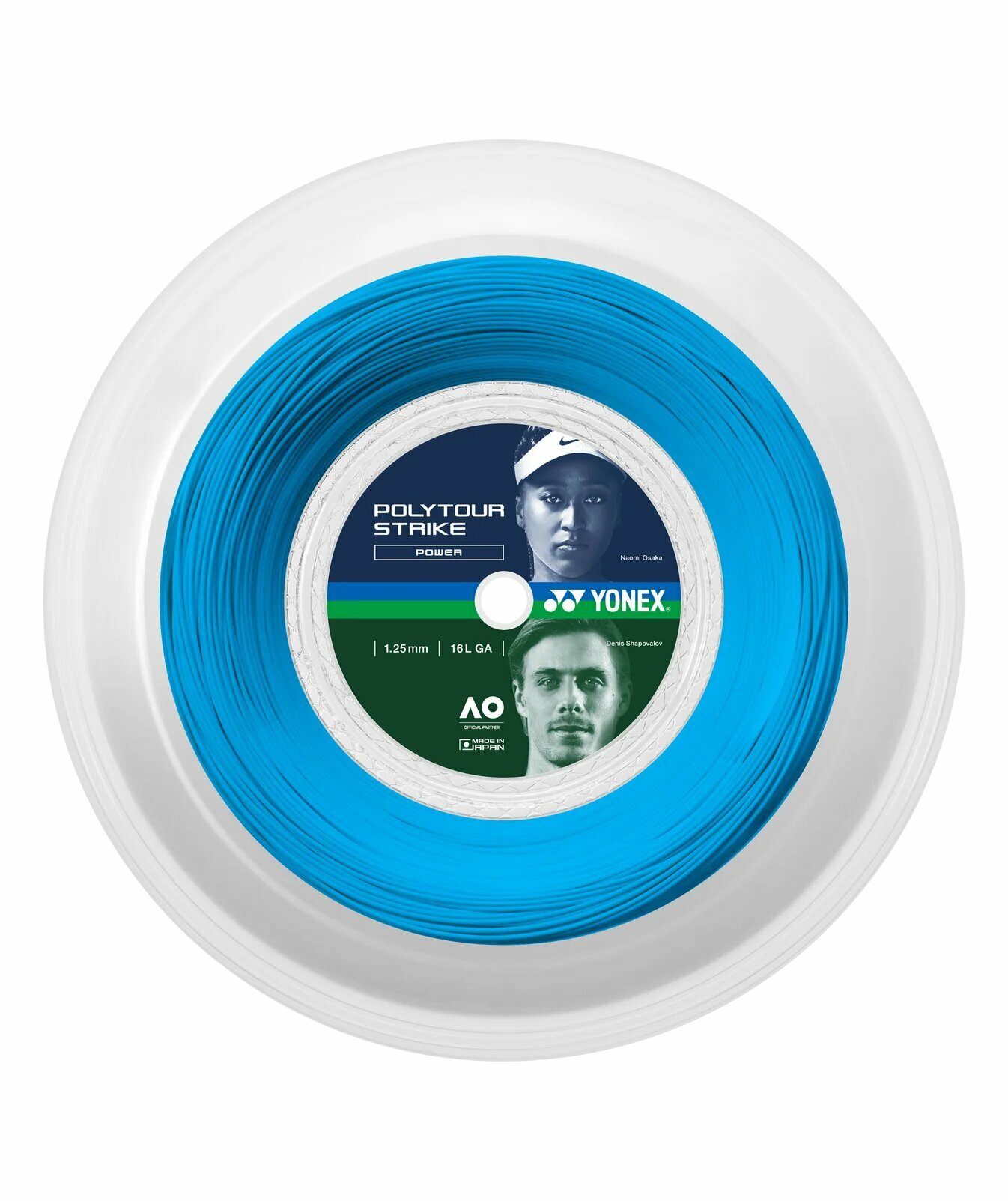 Теннисная струна Yonex Poly Tour Strike 1.25мм синий (нарезка 12 метров)