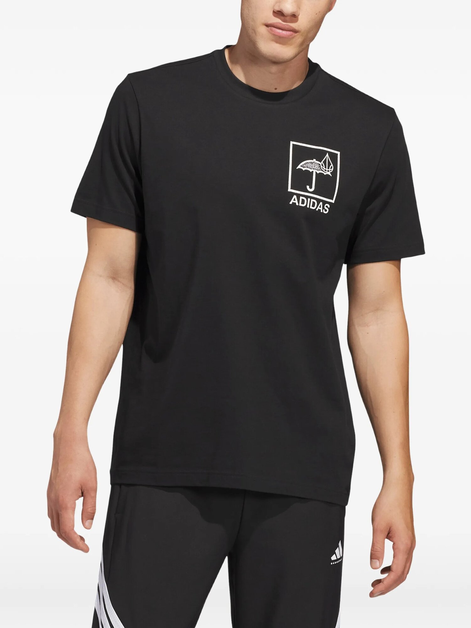 Футболка adidas Raining Buckets, размер 50 GER, черный