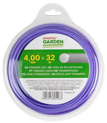 Аксессуар для садовой техники Startul GARDEN, ф 4.0 мм х 32 м круглое сечение (ST6054-40)