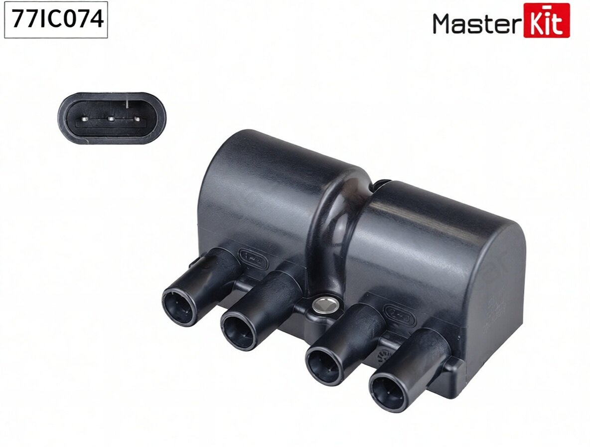 Катушка зажигания CHEVROLET AVEO, CRUZE 77IC074 MasterKit арт. 77IC074