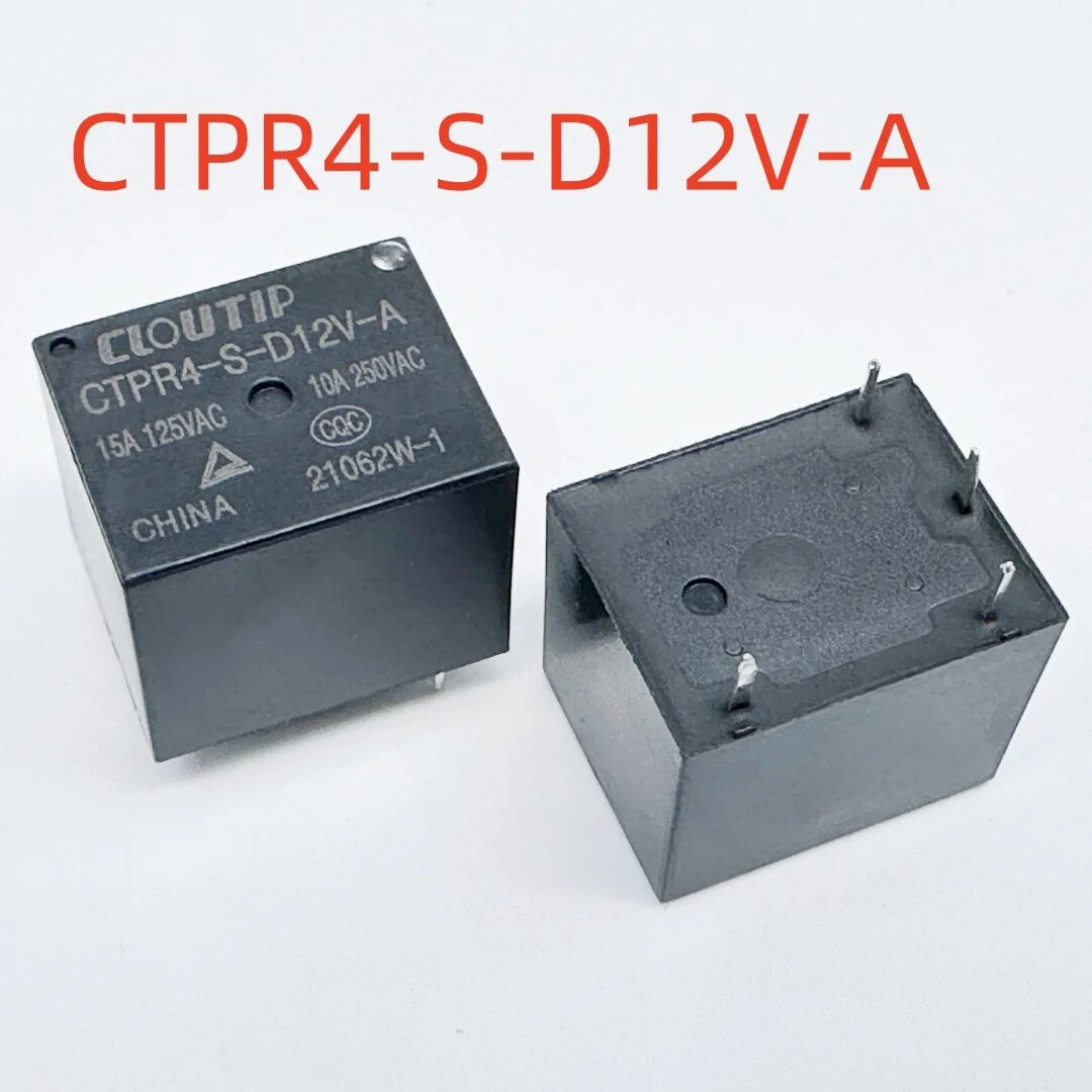 Новое реле CTPR4-S-D12V-A (T73A-10A) 4-контактное