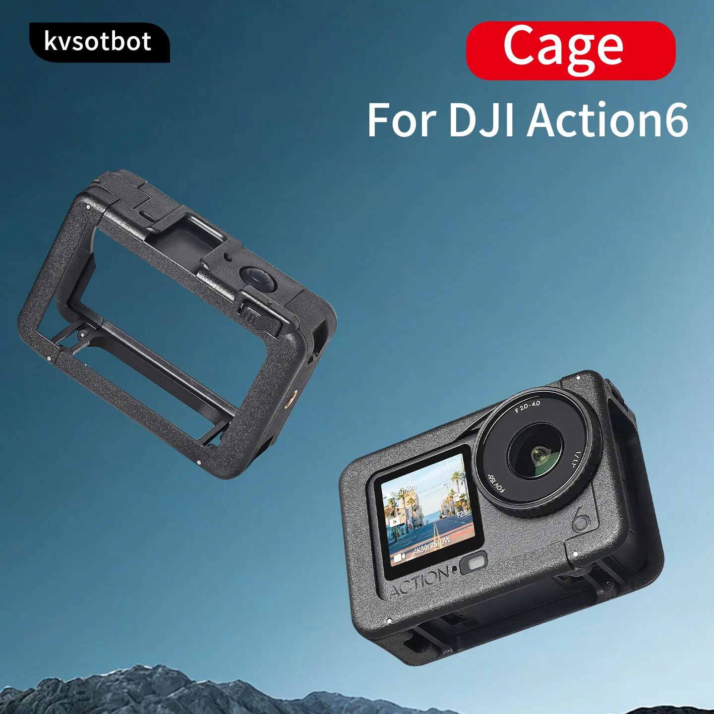 Кейс-рамка для DJI Osmo Action 6 kipye E446
