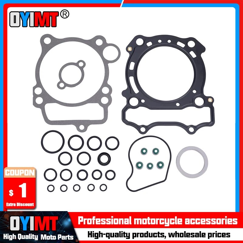 Комплект прокладок цилиндра стартера для мотоциклов Yamaha WR250F 2001-2014, YZ250F 2001-2013, WR250 F, WR 250, YZ250 F, YZ 250F
