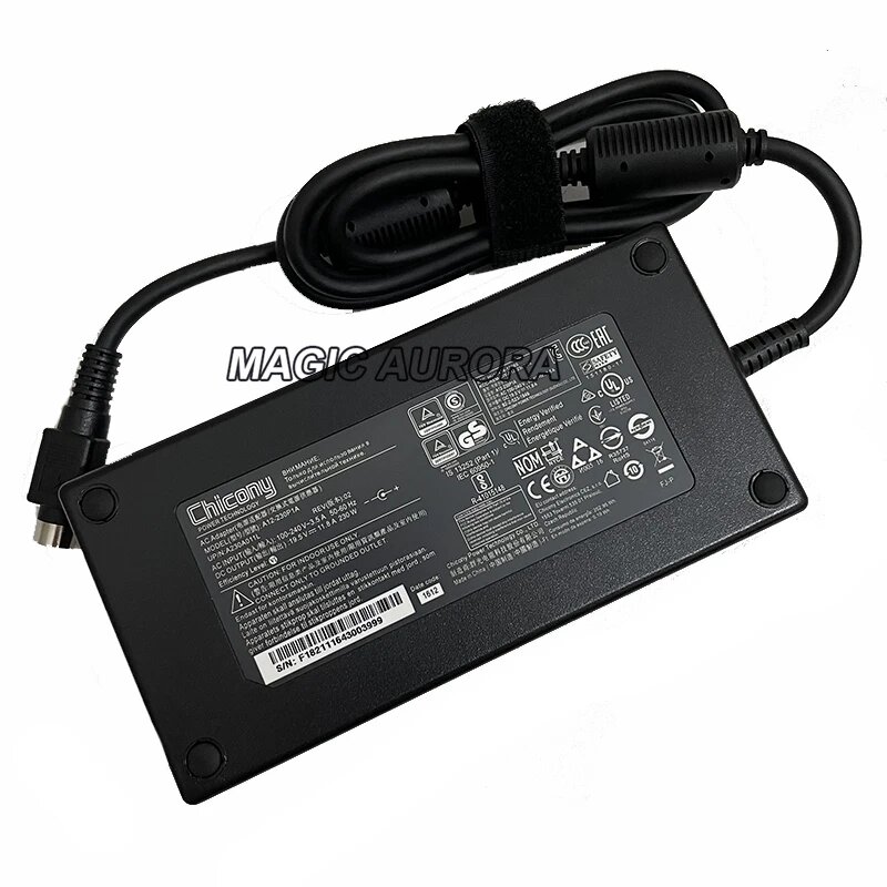 MAGIC AURORA Адаптер для ноутбука Clevo 19.5В 11.8А 230Вт NO Power Cord