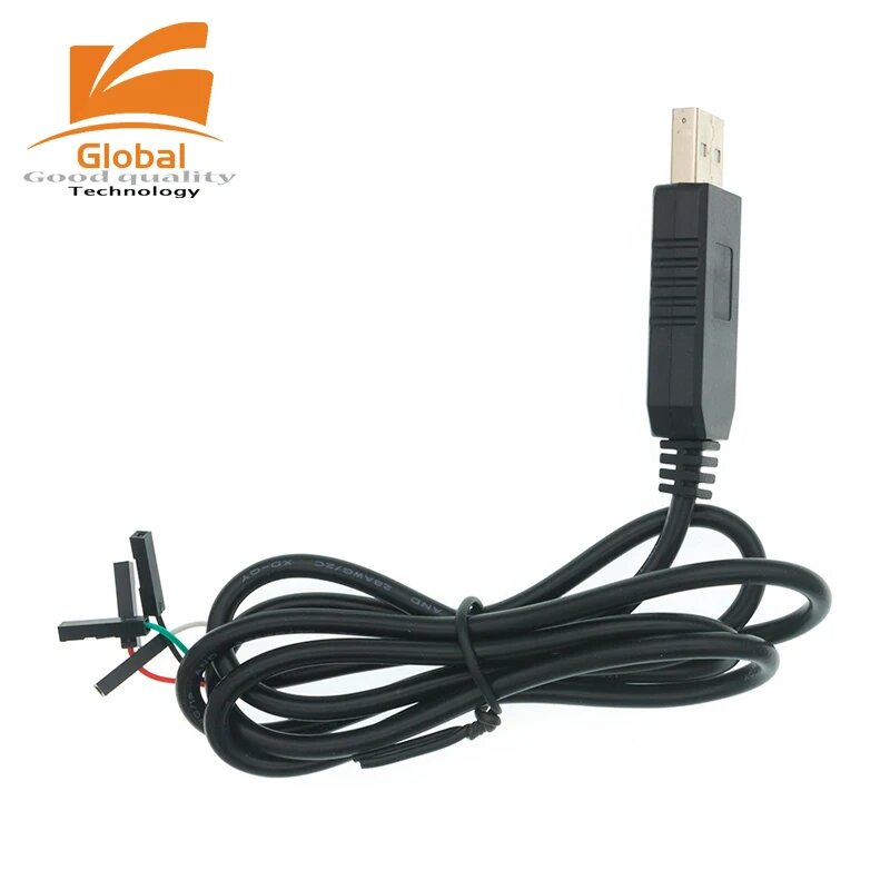 Модуль конвертера USB-RS232 PL2303HX Черный, PL2303HX cable