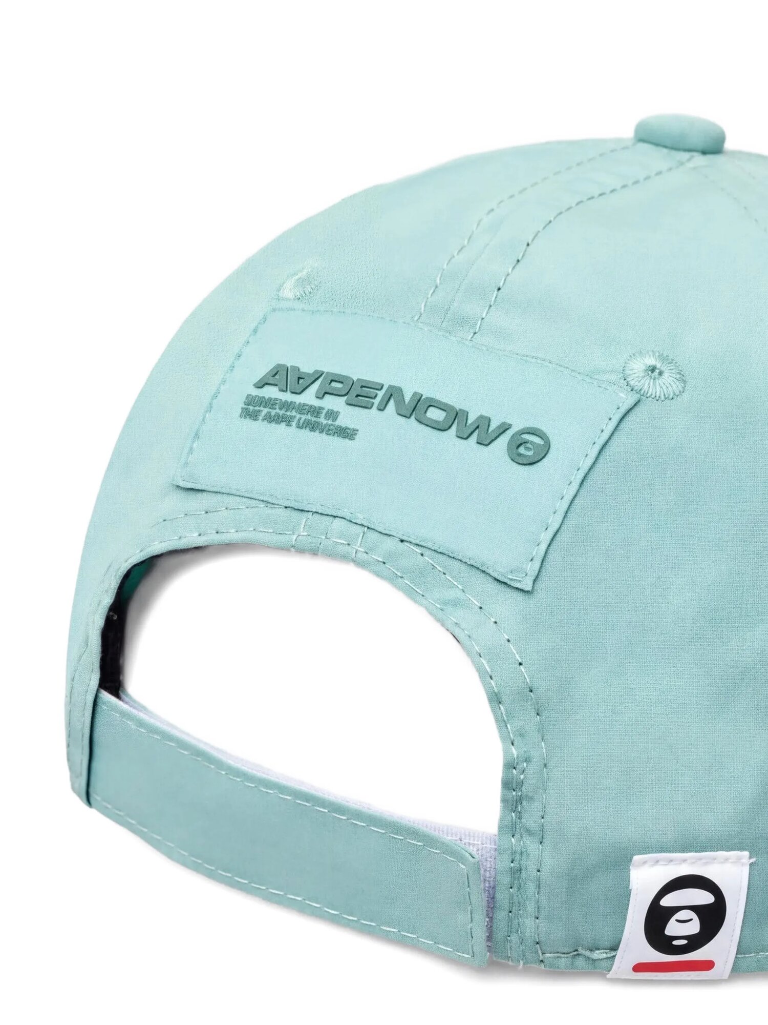 Кепка AAPE BY A BATHING APE Logo-embroidered baseball cap для мальчиков, размер OneSize, синий — фото 1