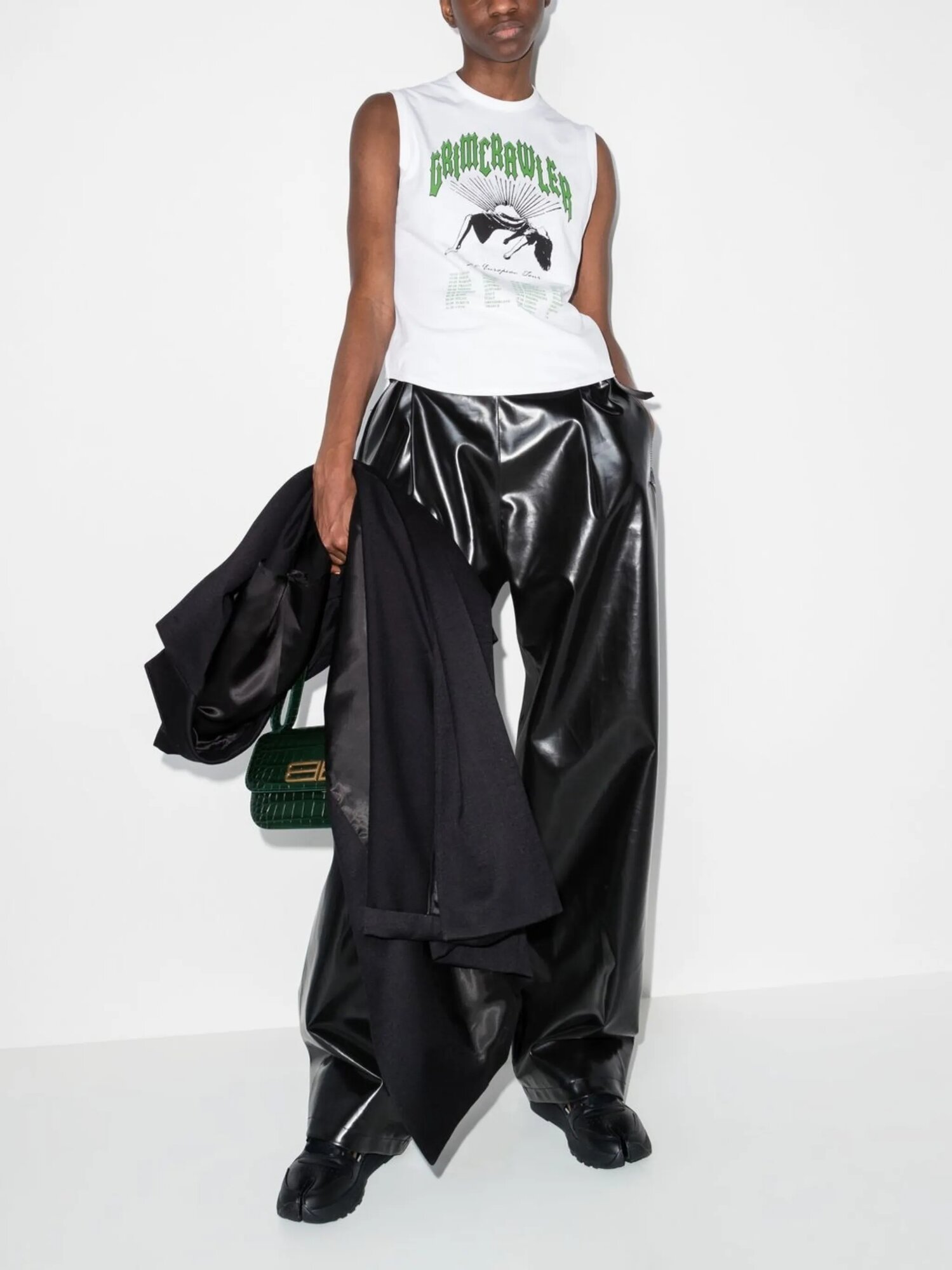 Топ Raf Simons Grimcrawler, размер 42, white — фото 1