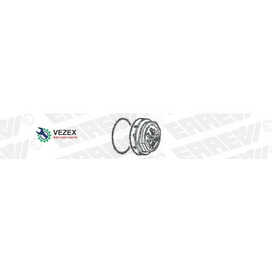 ERREVI 719100 крышка ступицы! (м) \BPW ECO-PLUS2