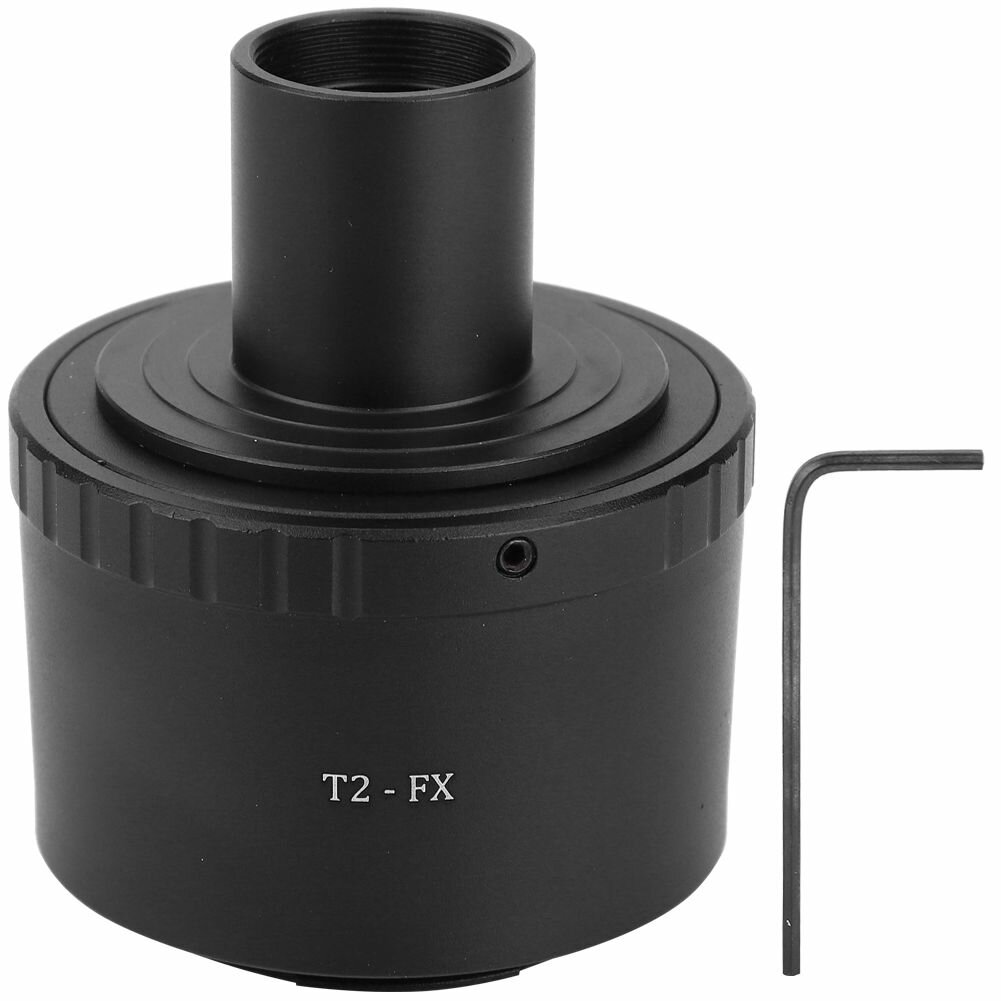 Металлическое переходное кольцо T2-FX для микроскопа с Т-образным креплением 23,2 мм для камеры Fuji FX с креплением