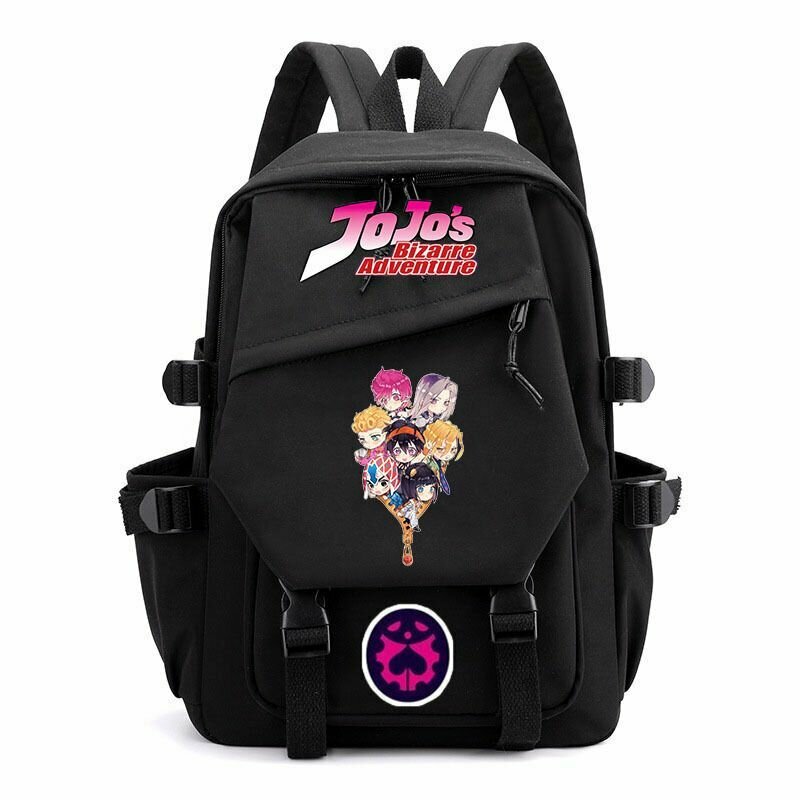 Рюкзак JoJo's Bizarre Adventure школьный для детей подростков и студентов водоотталкивающий с принтом