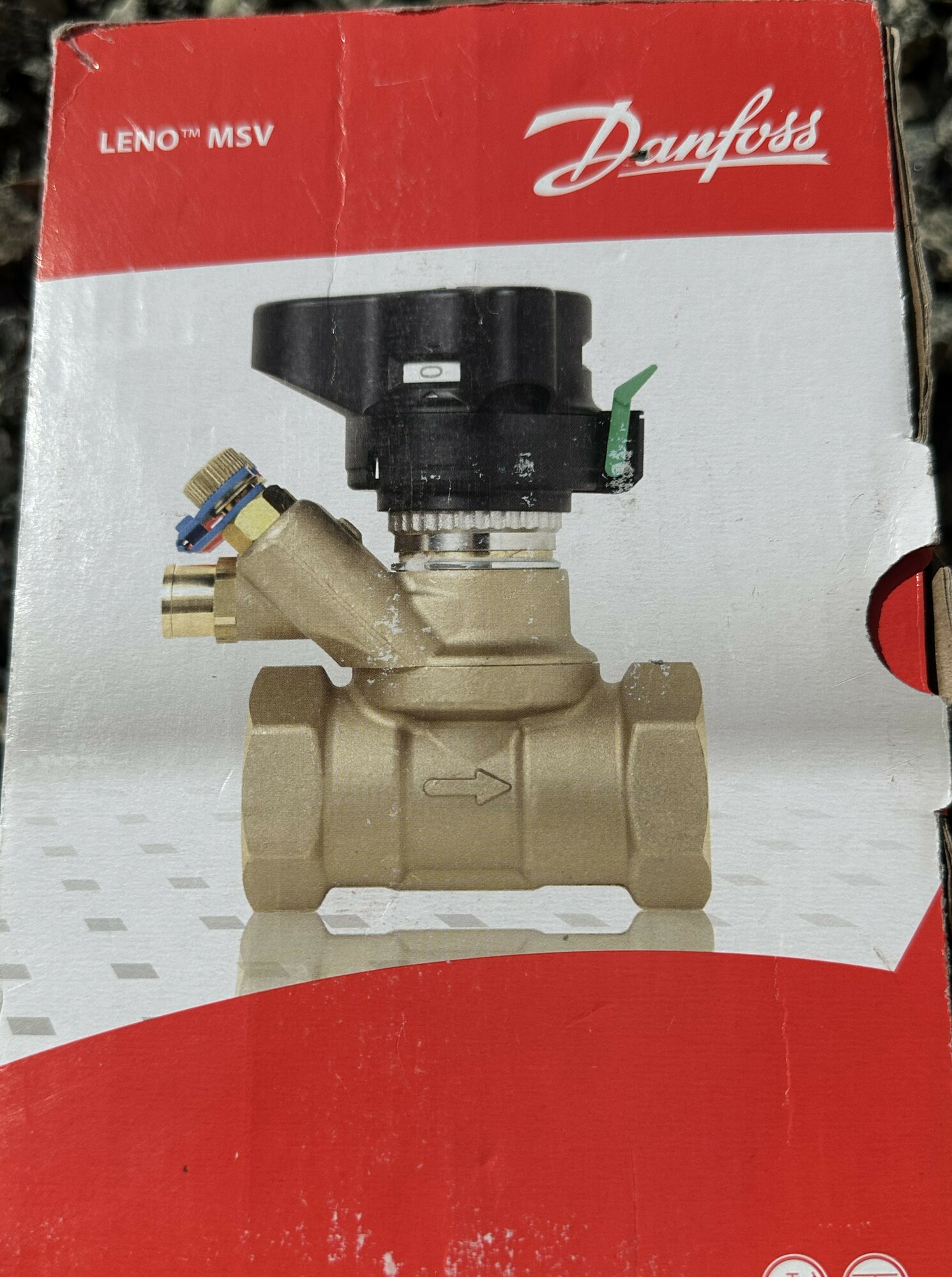 Клапан балансировочный ручной Danfoss MSV-BD LENO DN40