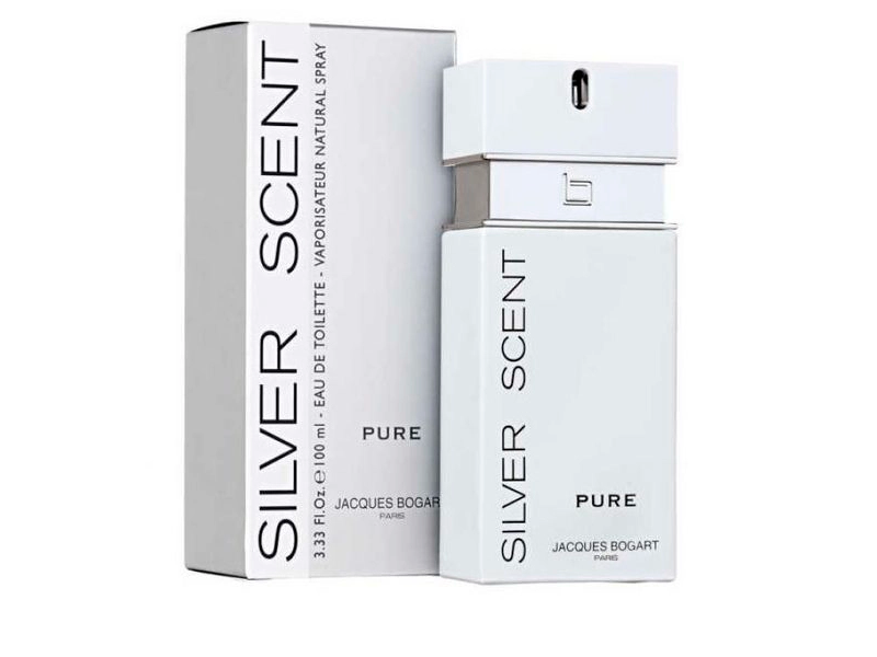 Одеколон для мужчин Jacques Bogart Silver Scent Pure 100 мл / Жак Богарт Сильвер Сцент Пьюр