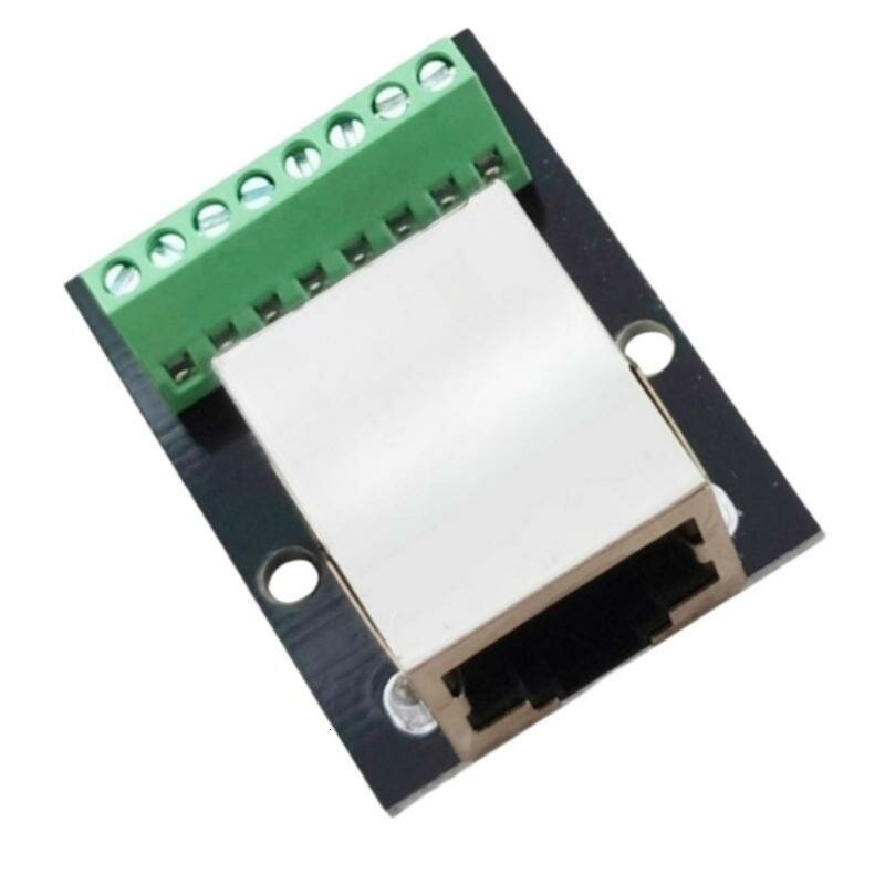 Разъем RJ45 8P8C с клеммной колодкой 2.54мм, 1pc