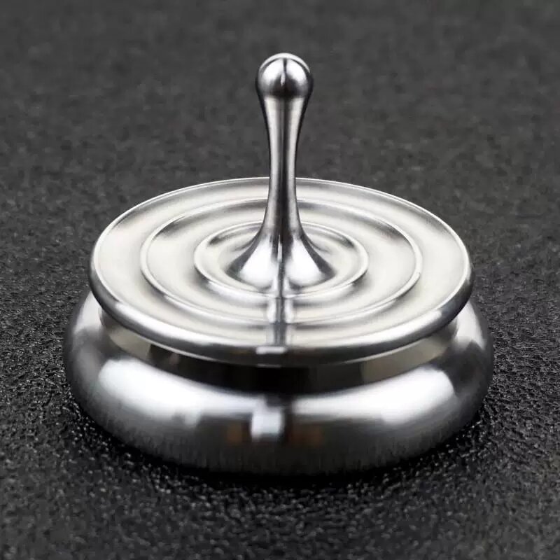 Нержавеющая сталь, фиджет-спиннер Droplet - вращающаяся игрушка для снятия стресса в повседневном ношении, ручное