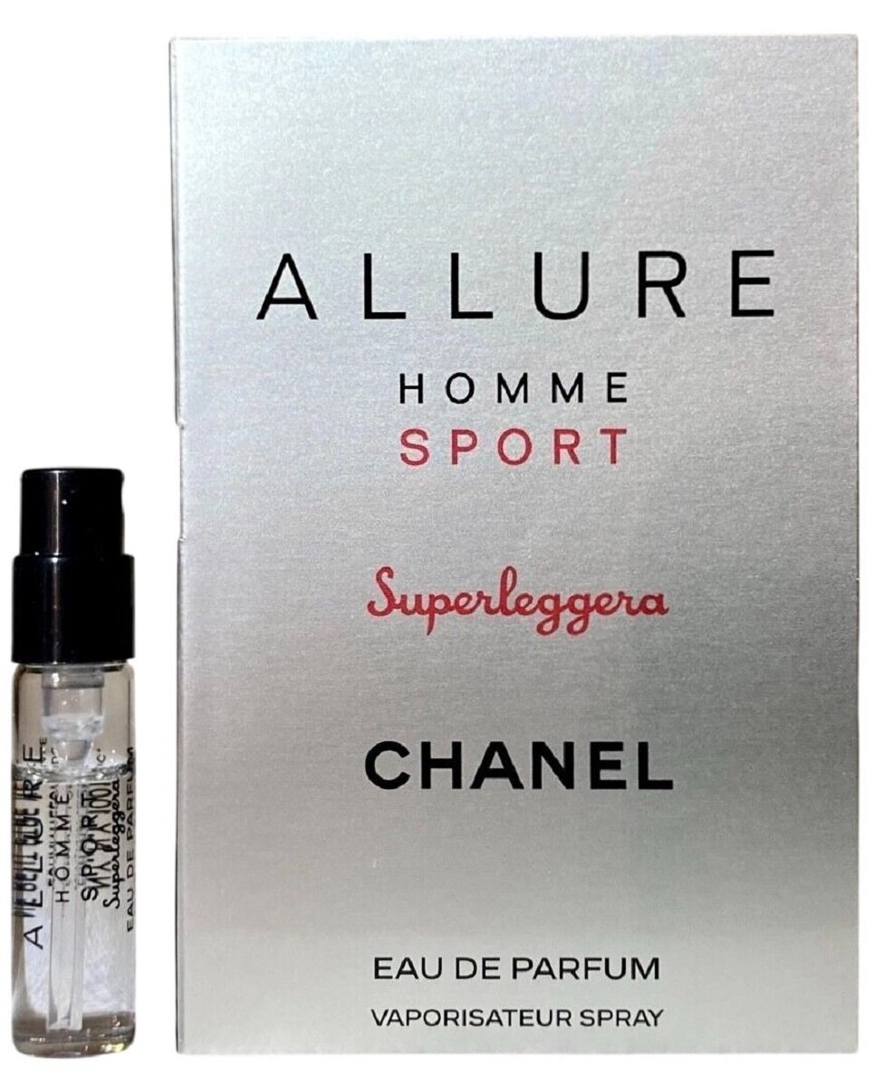 Парфюмерная вода мужская CHANEL ALLUR HOMME SPORT SUPERLEGGERA 1,5мл (edP - eau de Parfum)