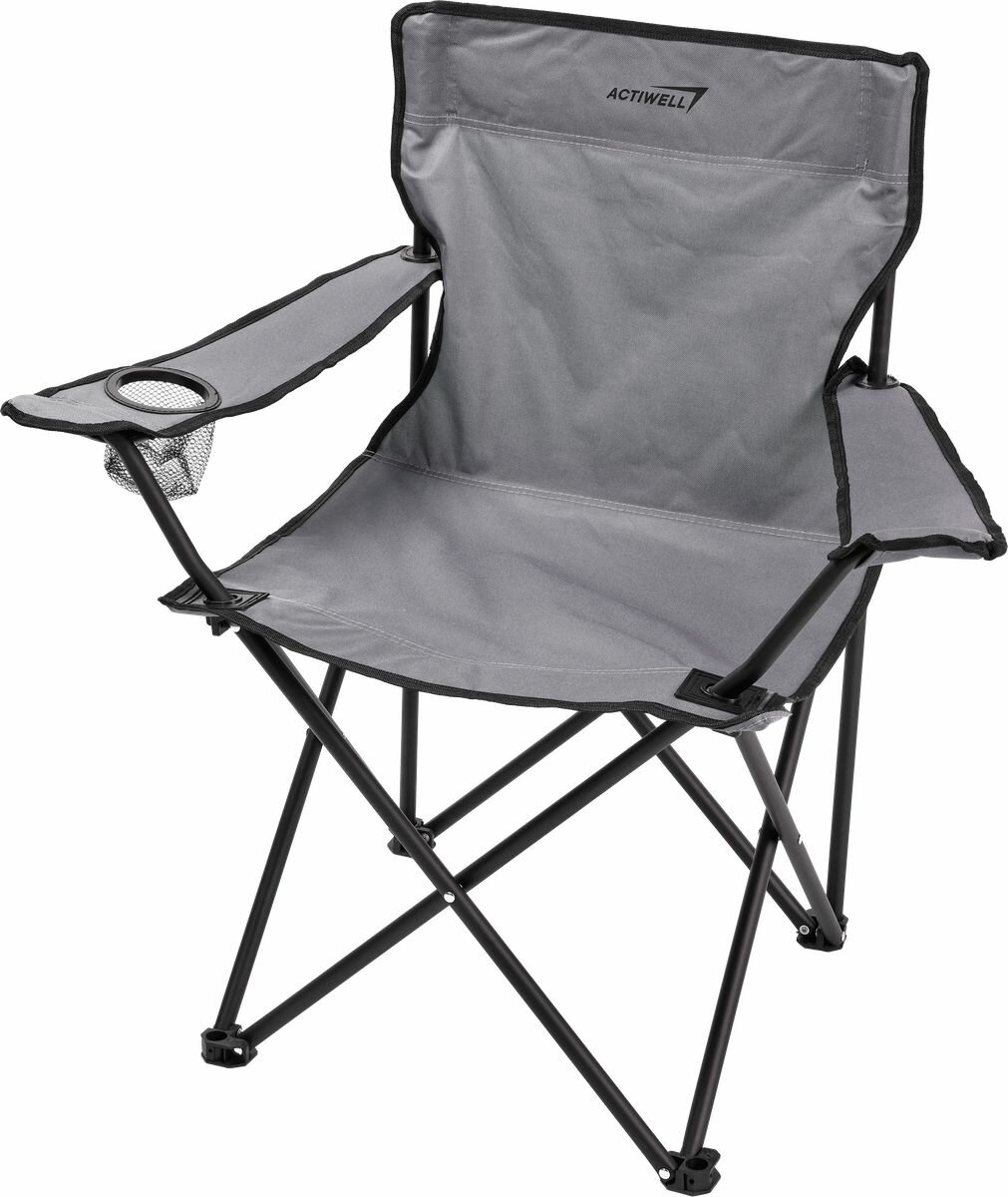 Кресло складное для пикника ACTIWELL 50х50х80см до 100кг NEW2023, Арт. PCHAIR-02