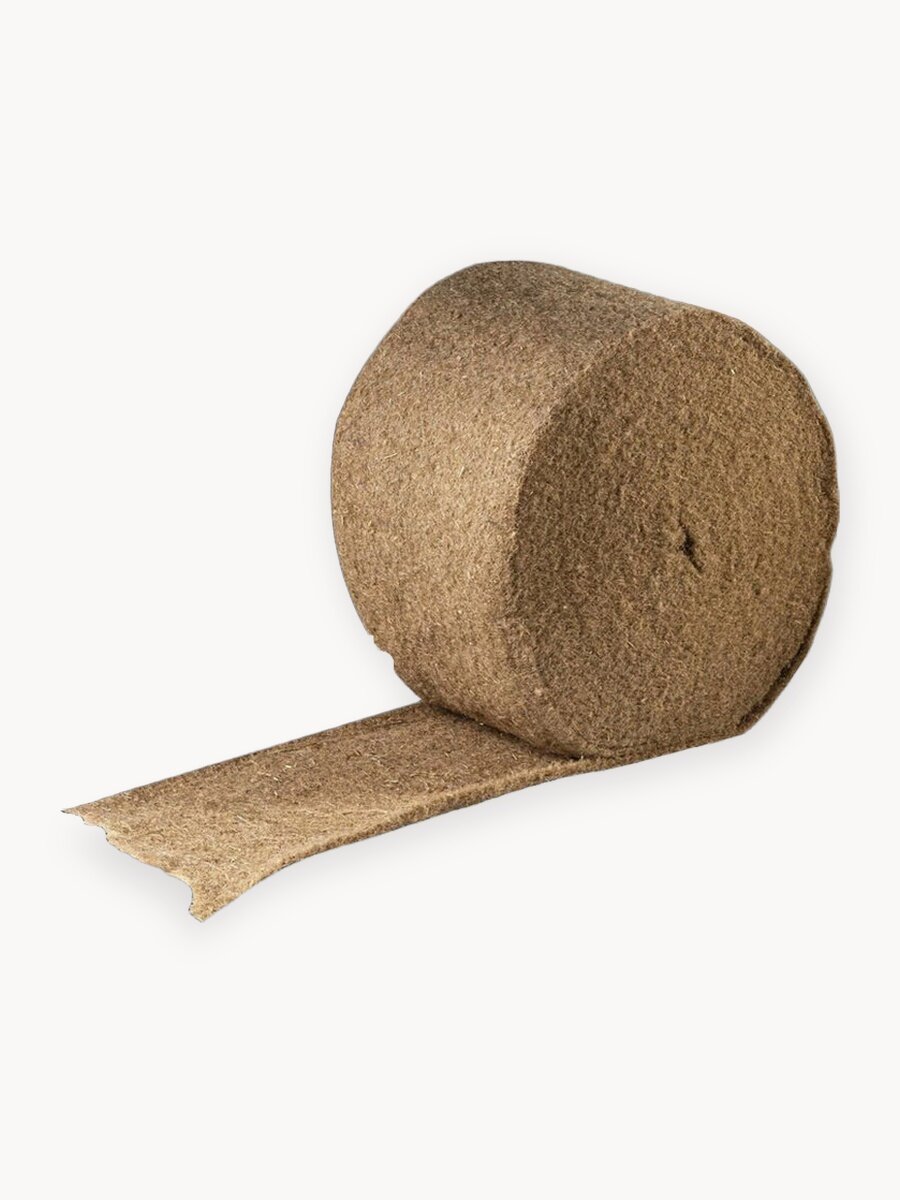 Джут утеплитель межвенцовый 200 мм х 20 метров х 8 мм 400 гр/м2 1шт